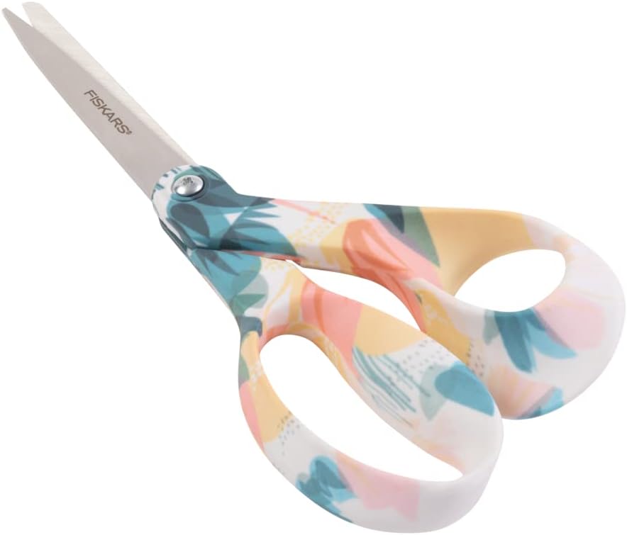 Fiskars Premier Designer 8″ Scissors(Abstract Painting) - Fiskars