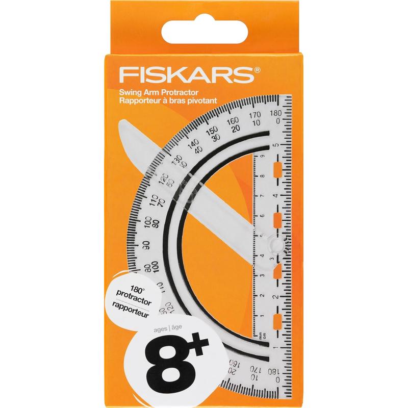 Fiskars® Swing Arm Protractor, Assorted Colors(Swing Arm Protractor ...