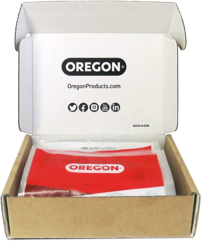 Oregon T55 Chainsaw Chains, 3-Pack 3/8″, .050″ Gauge VXL Semi Chisel ...