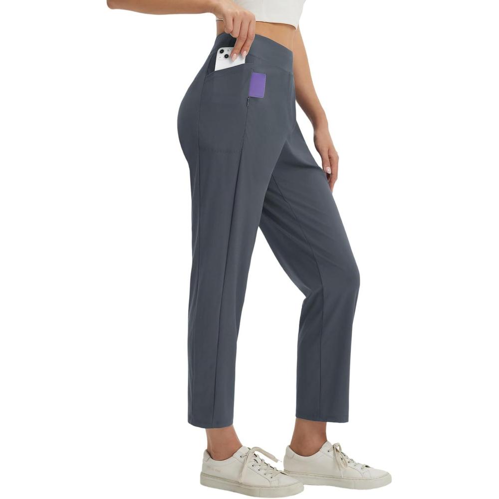 baleaf Womens Business Casual Pants Stretch Work Dress Pants with ...